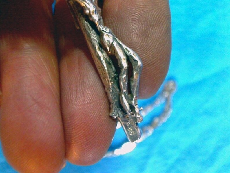 Crucifix Passion Christ Custom Sterling Silver No Chain by Rxvrings N055 - Etsy Canada