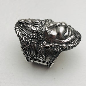 Hanuman Ring Beautiful Original Signed by Artist Ruben X V 50 Grams ...