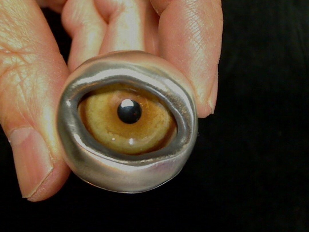 Wolf Werewolf Eye Ring Custom Made to Any Size by Rxvrings ...