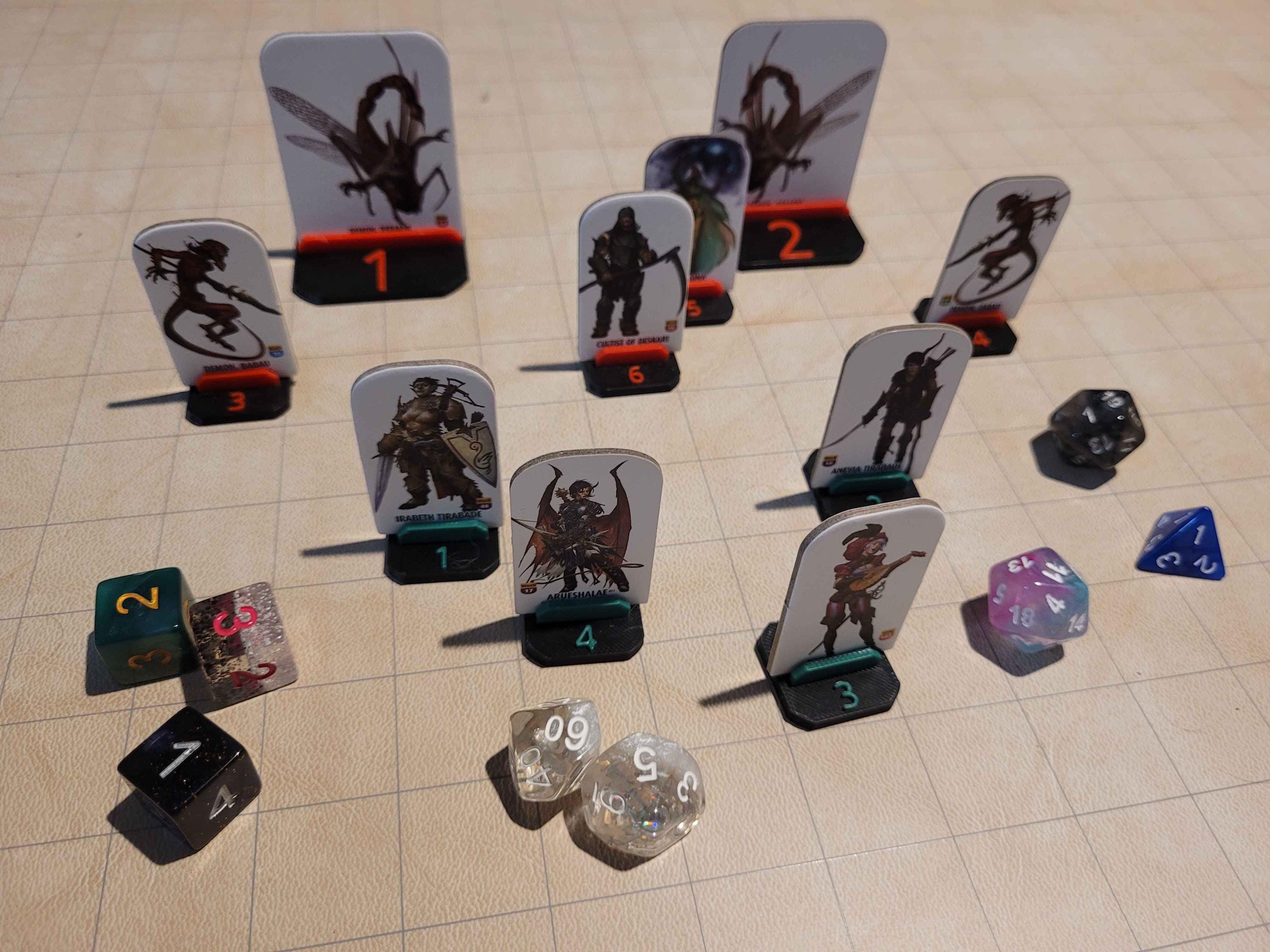 Numbered Standee Bases - Etsy