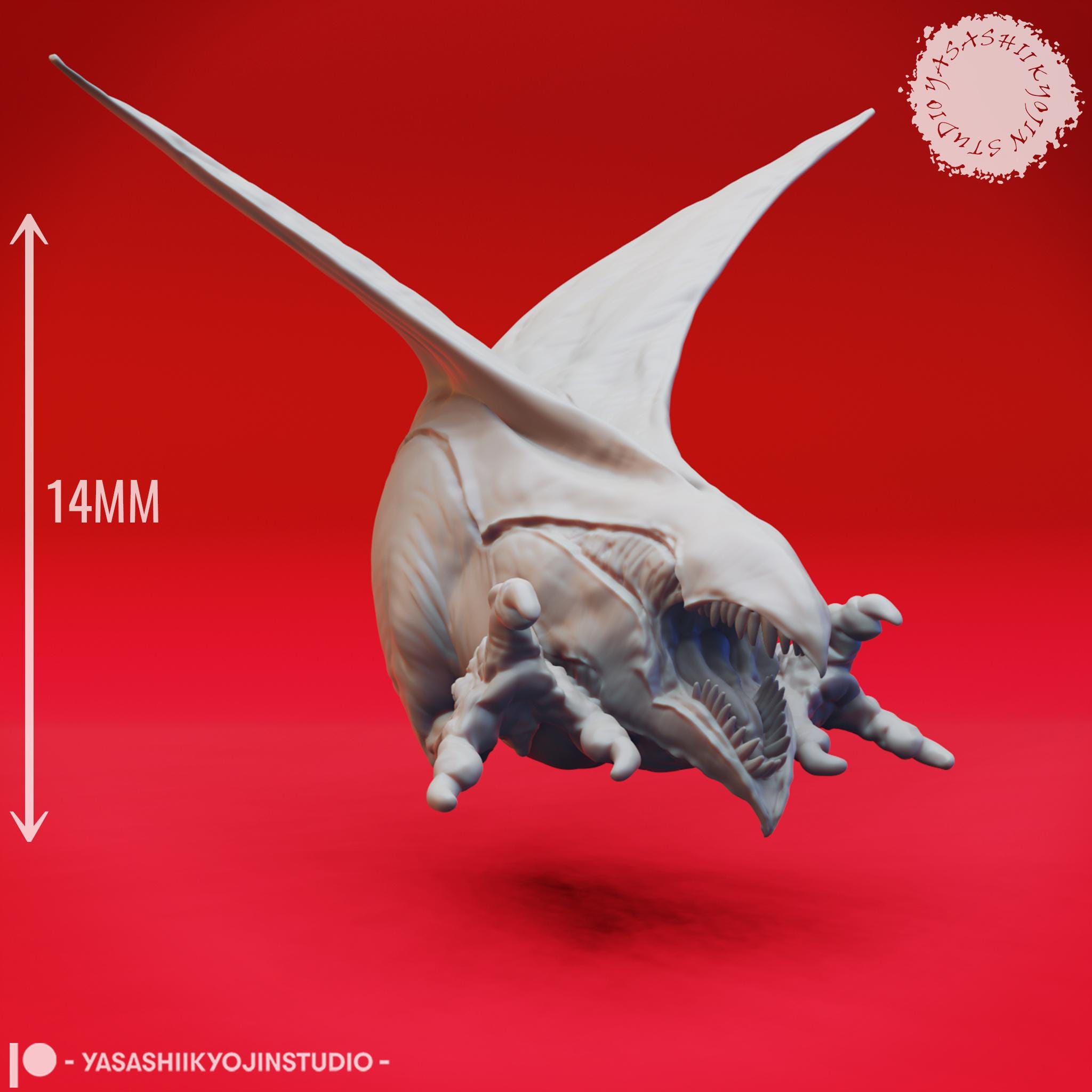 Abyssal Chicken DND Mini Figure by Yasashi Kyojin - Etsy