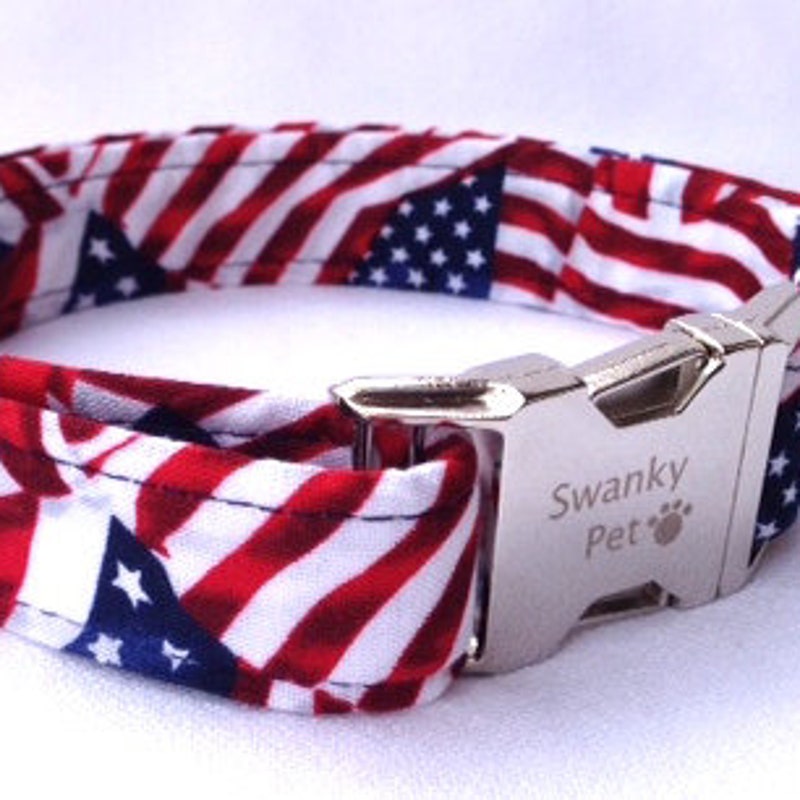 Patriotic Dog Collar - Etsy