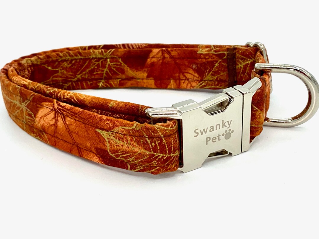 Beautiful Autumn Leaves Collar by Swankypet - Etsy
