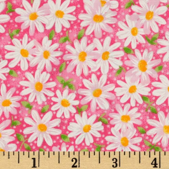 Pink Daisy Print Dog Collar by Swanky Pet - Etsy
