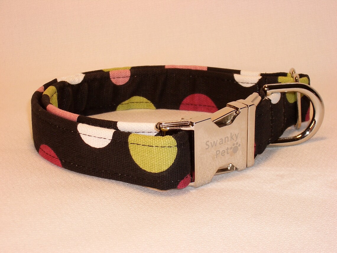 Groovy Dots Retro Dog Collar - Etsy