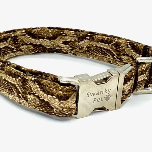 Giraffe Print Dog Collar by Swanky Pet - Etsy