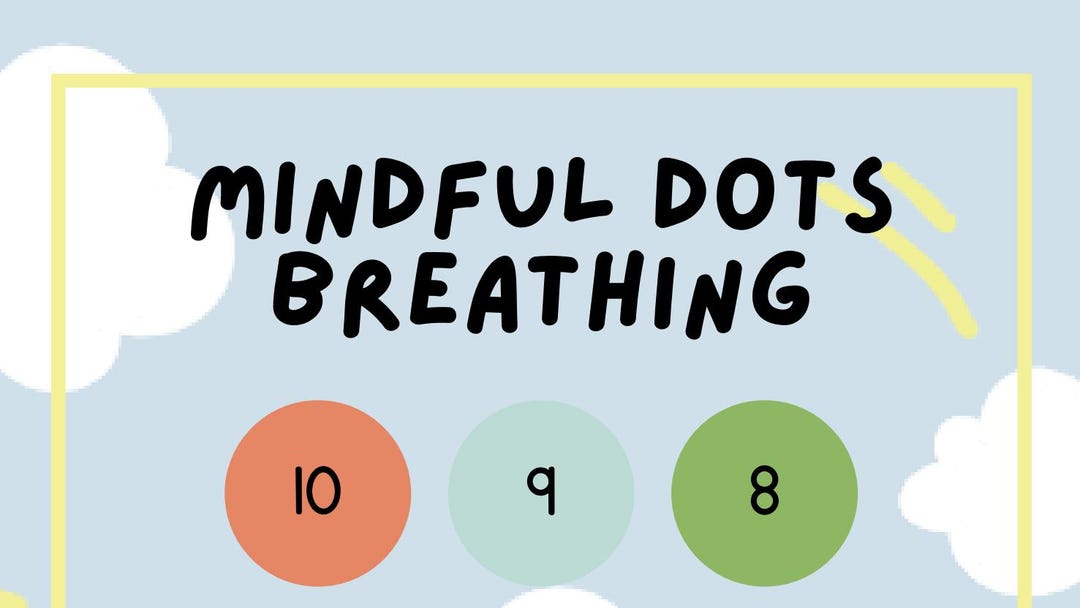 Breathwork Poster for Children and Adults - Etsy