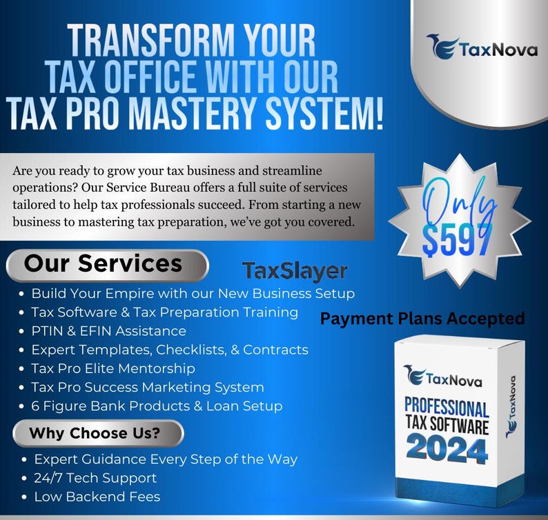 Professional Tax Software for Tax Preparers | Start Your Tax Business ...