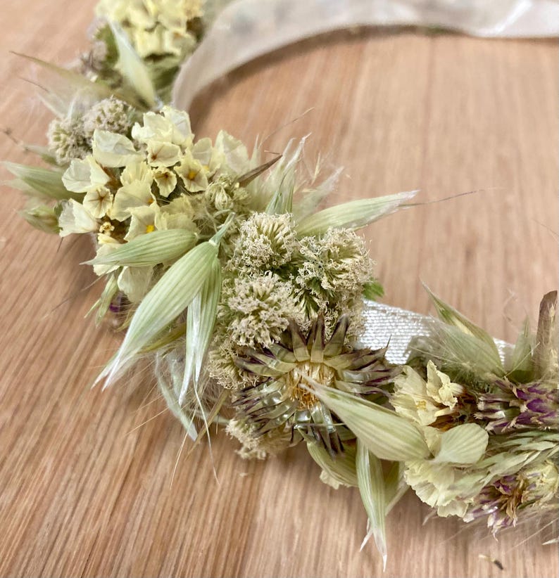 Dried Wildflower Crown - Etsy