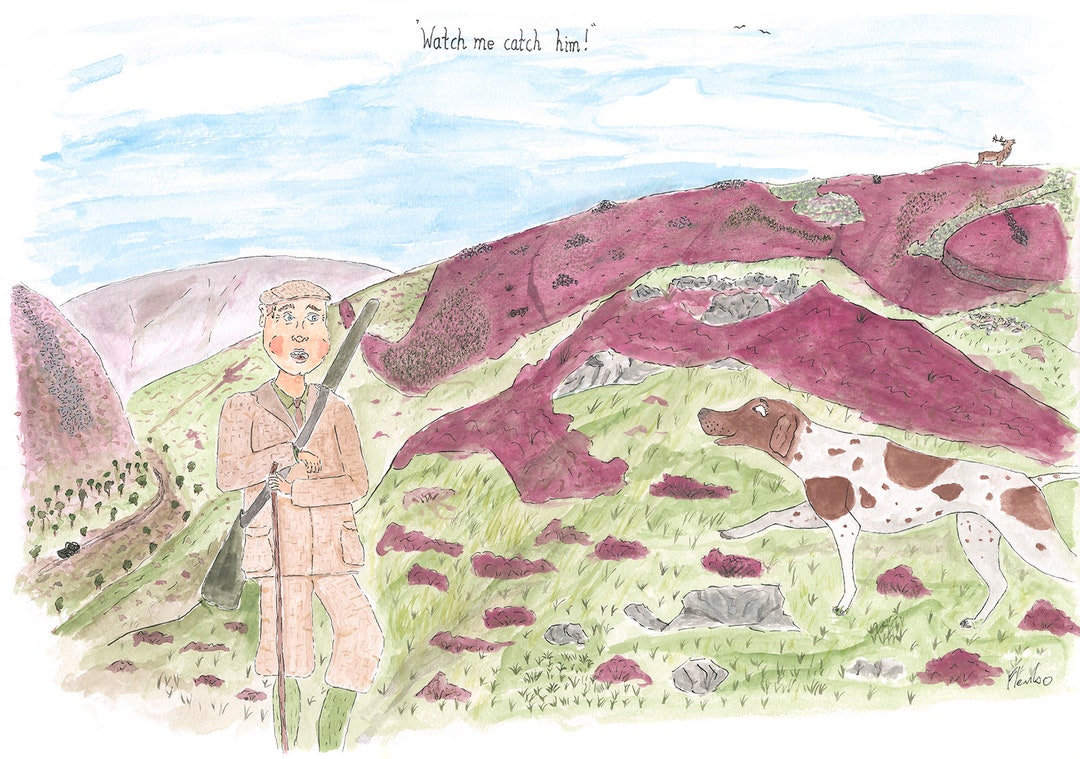 Stalking Illustration/ Cartoon - Etsy