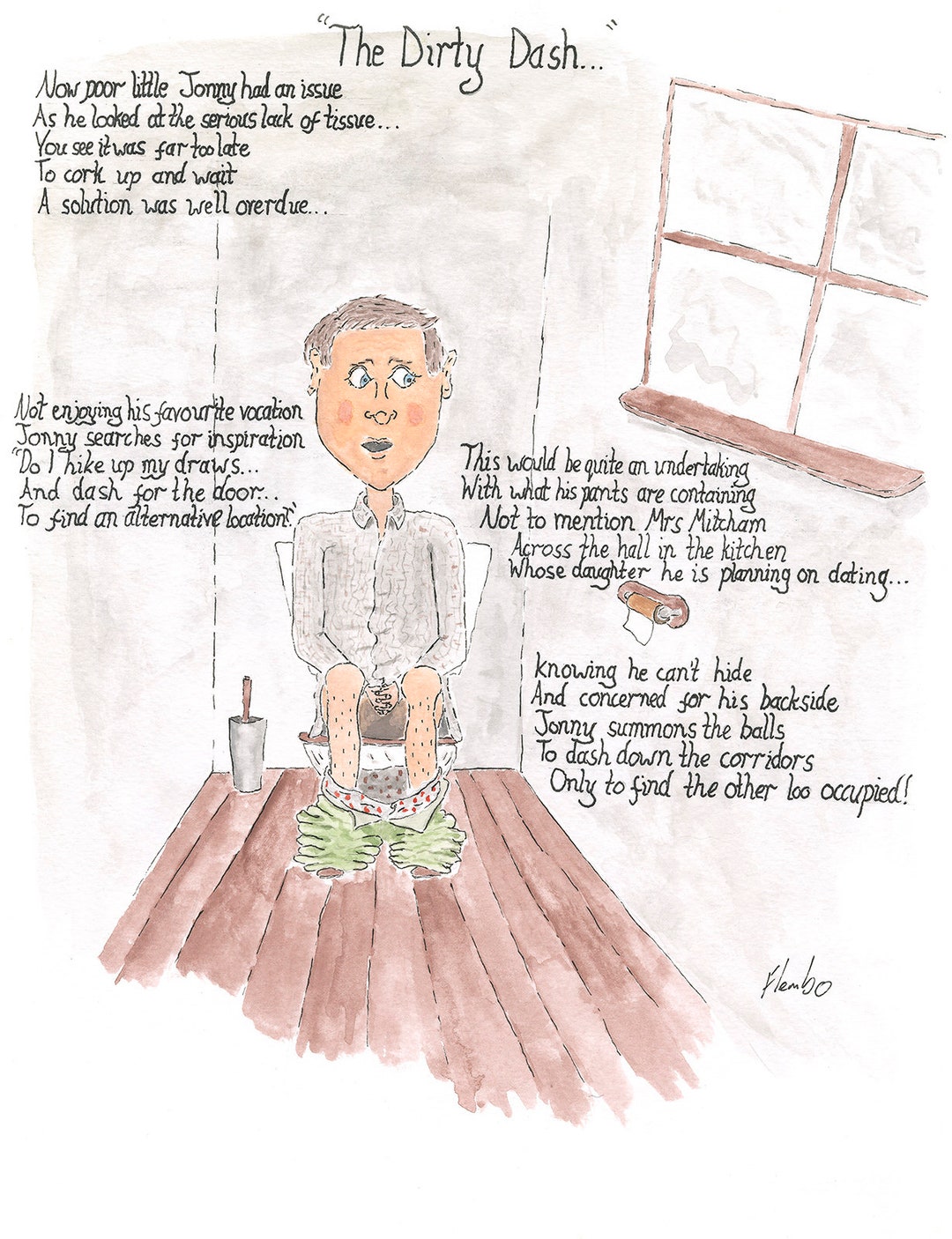 Funny Cartoon, Illustration, Artwork - Etsy