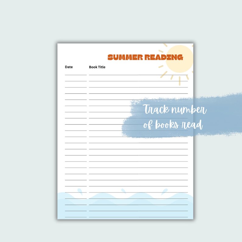 Summer Reading Activity: Beginner Reader Worksheet Pack | Digital ...