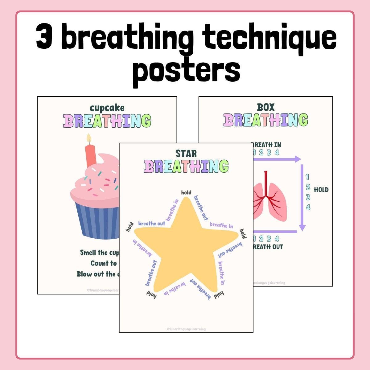 Calm Corner Poster Pack | Classroom Management | Social Emotional ...
