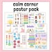 Calm Corner Poster Pack | Classroom Management | Social Emotional ...