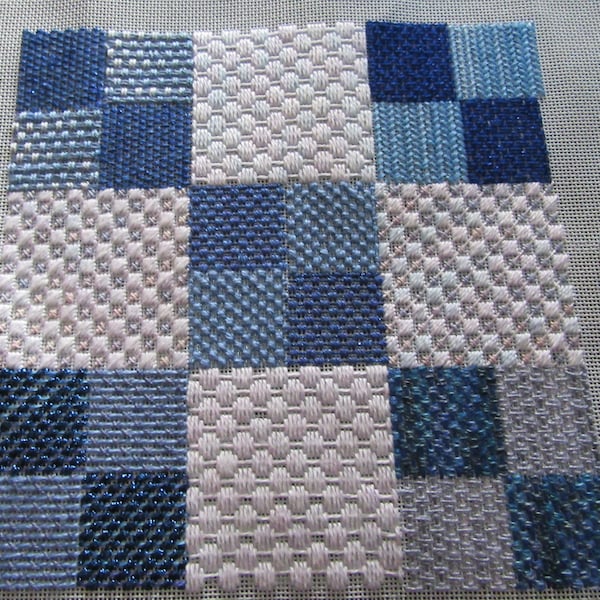 Geometric Needlepoint - Etsy