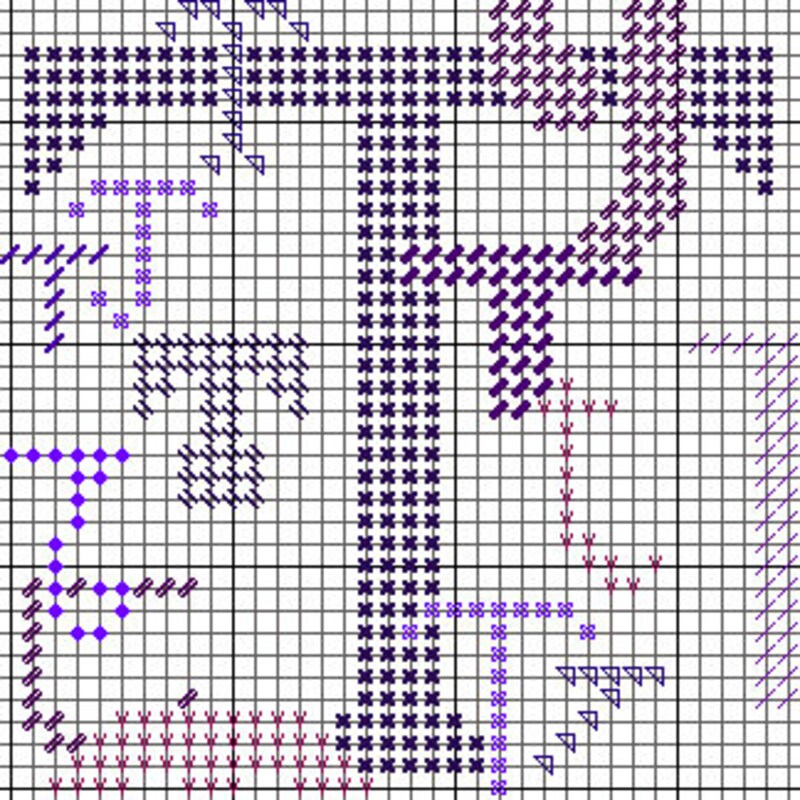 Charted Alphabet for Needlepoint - Etsy
