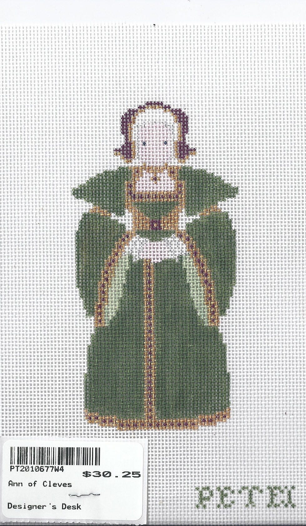 Henry VIII & His Wives Needlepoint Stitch Guide (PDF Only, No Canvas ...