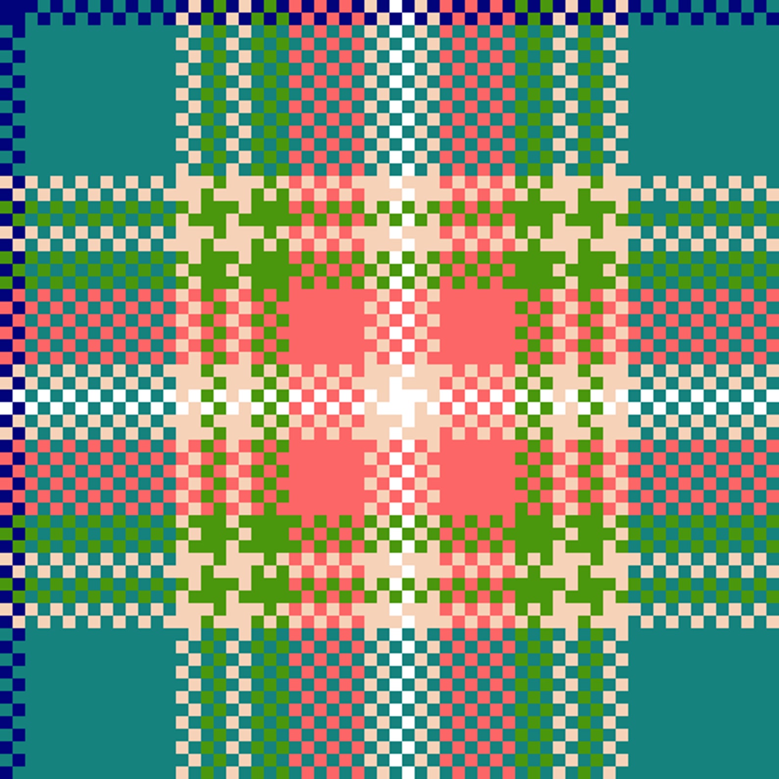 Gallagher Tartan Charted for Needlepoint or Cross Stitch (PDF ...