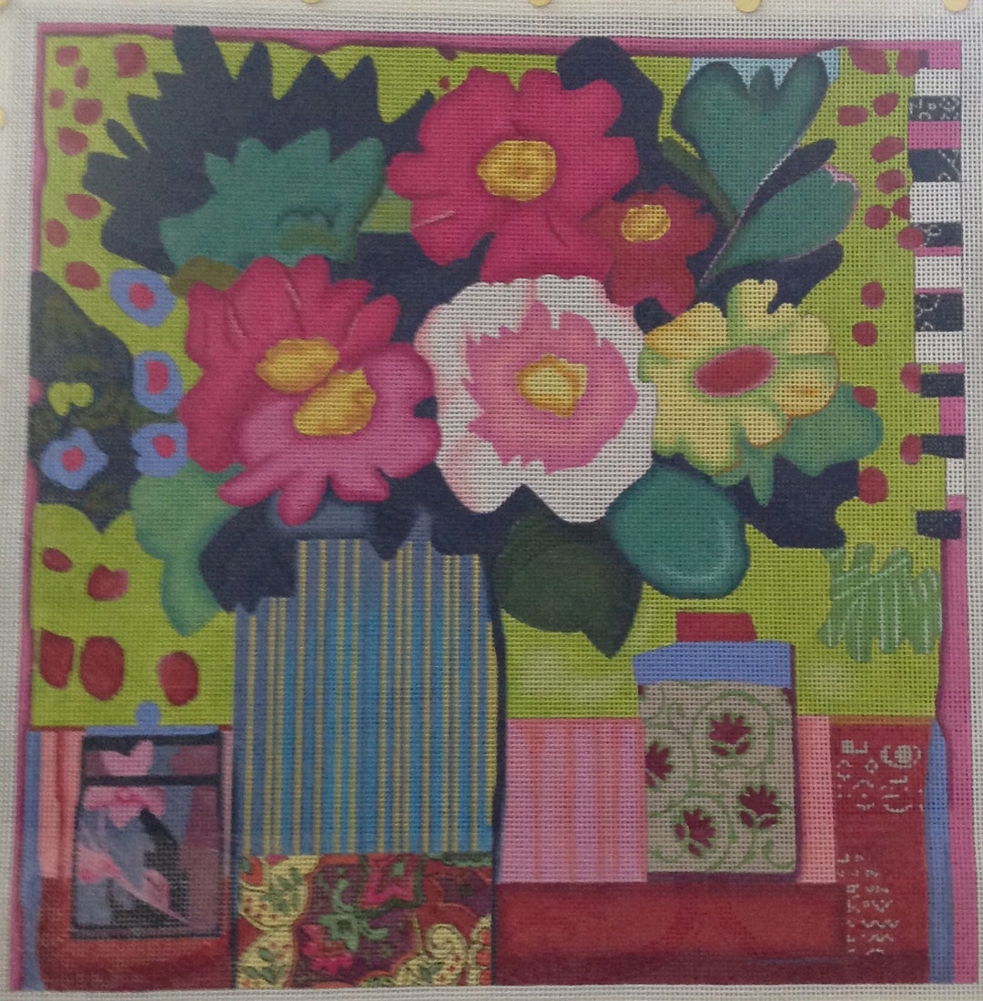 Summer Fantasy Needlepoint Stitch Guide (PDF Only, No Canvas, Chart, or ...