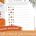 Work Emoji Pictionary Game for Office Party Printable Company Work ...