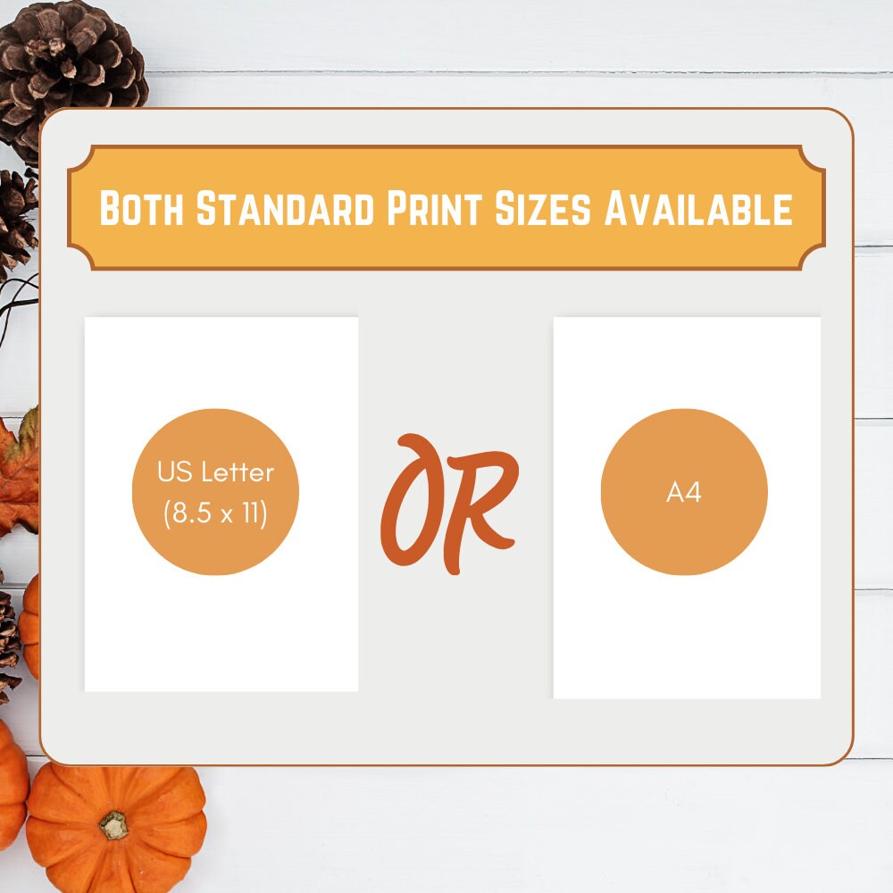 Fall This or That Game Printable Autumn Icebreaker Games for Adults ...