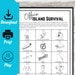 Island Survival Team Building Game | Desert Island Group Activity for ...