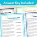 Riddle Challenge Office Party Printable Game With Answer Key Work ...