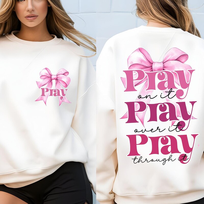 Pray Sweatshirt - Etsy