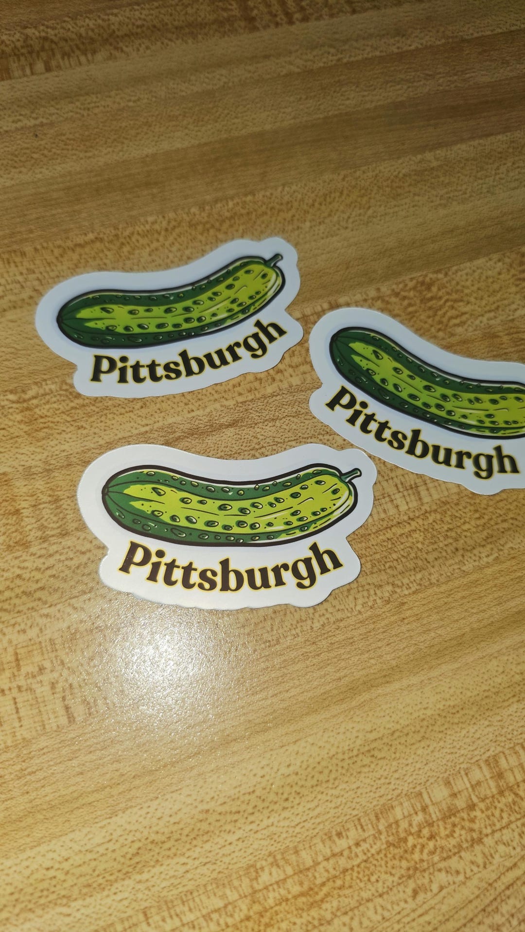 Pittsburgh Pickle Sticker Pittsburgh Foodie Decal Waterproof Vinyl ...