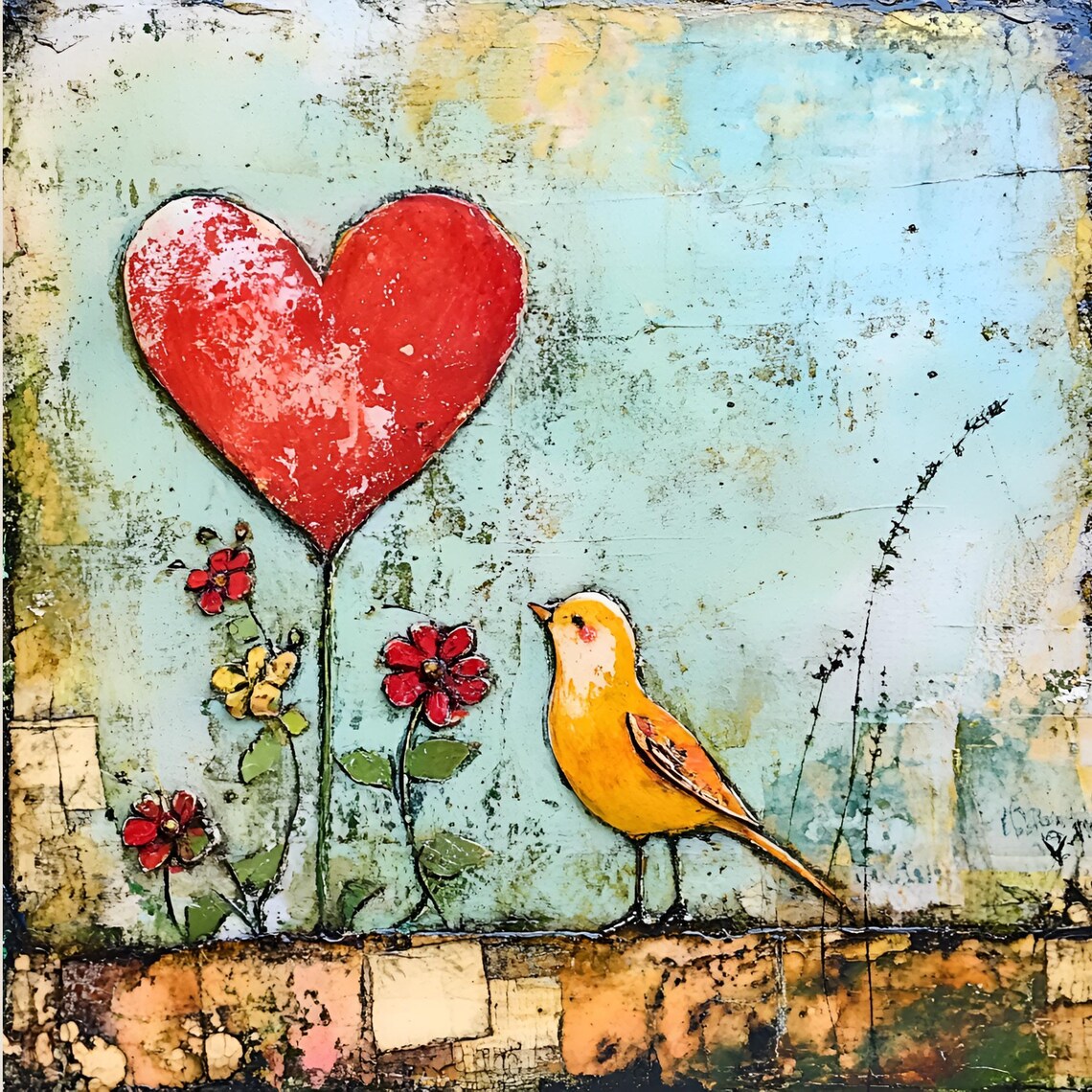 24 Grateful Hearts Digital Papers, Digital Art Printable, Instant ...