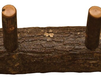 Log Coat Rack | Etsy