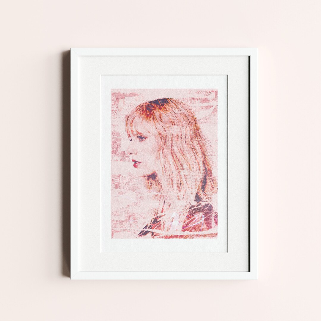 Taylor Swift, Stylized, Portrait, Digital Download, Music Poster ...