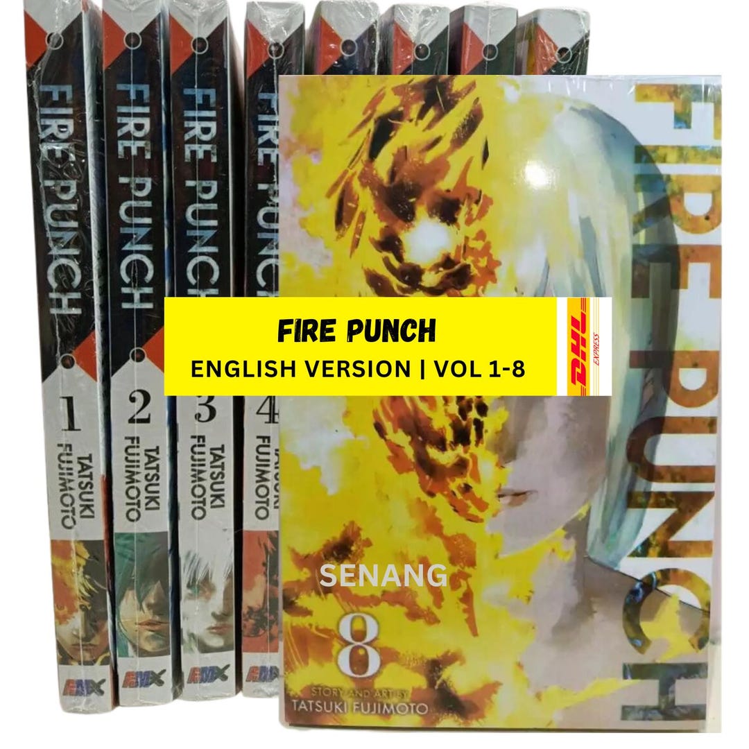 Fire Punch Manga Volume 1-8 by Tatsuki Fujimoto Full Set English Manga ...