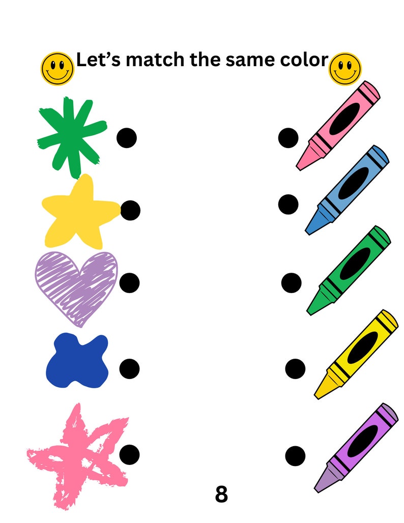 Printable Matching Worksheets, Match the Picture Preschool ...