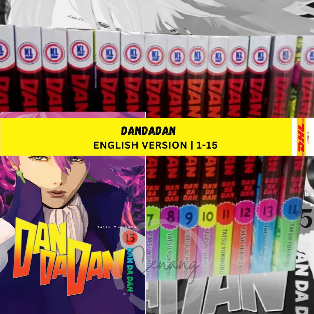 Dandadan Manga Volume 1-15 by Tatsu Yukinobu Full Set English Manga ...