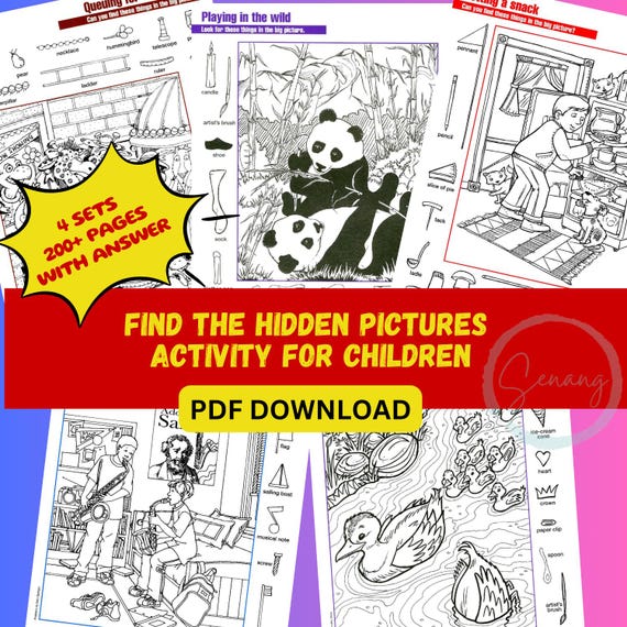 Printable Hidden Pictures