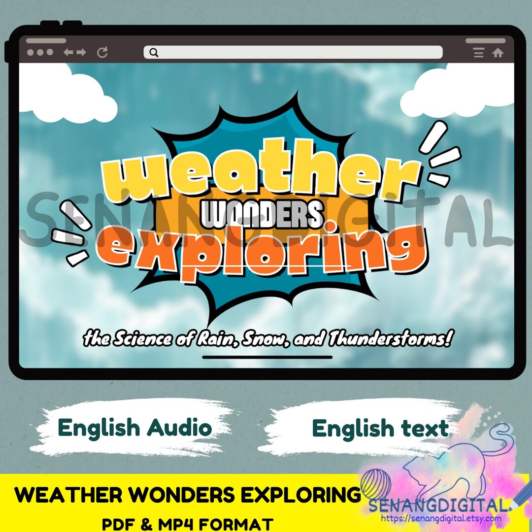 Weather Wonders | Exploring Rain, Snow & Thunderstorms | Kids Science ...