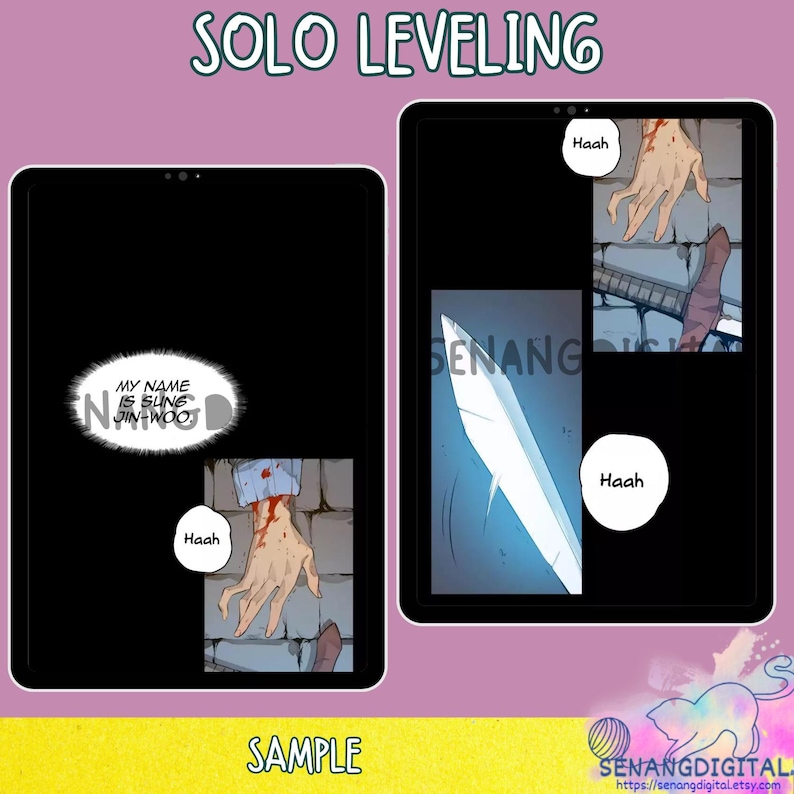 Webtoon Complete 200 Chapter Solo Leveling| Full Color PDF & CBZ ...