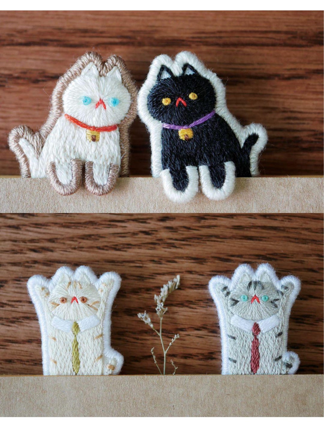 Cute Cats Embroidery Patterns | Fun Feline Motifs Embroidery | Kitty ...