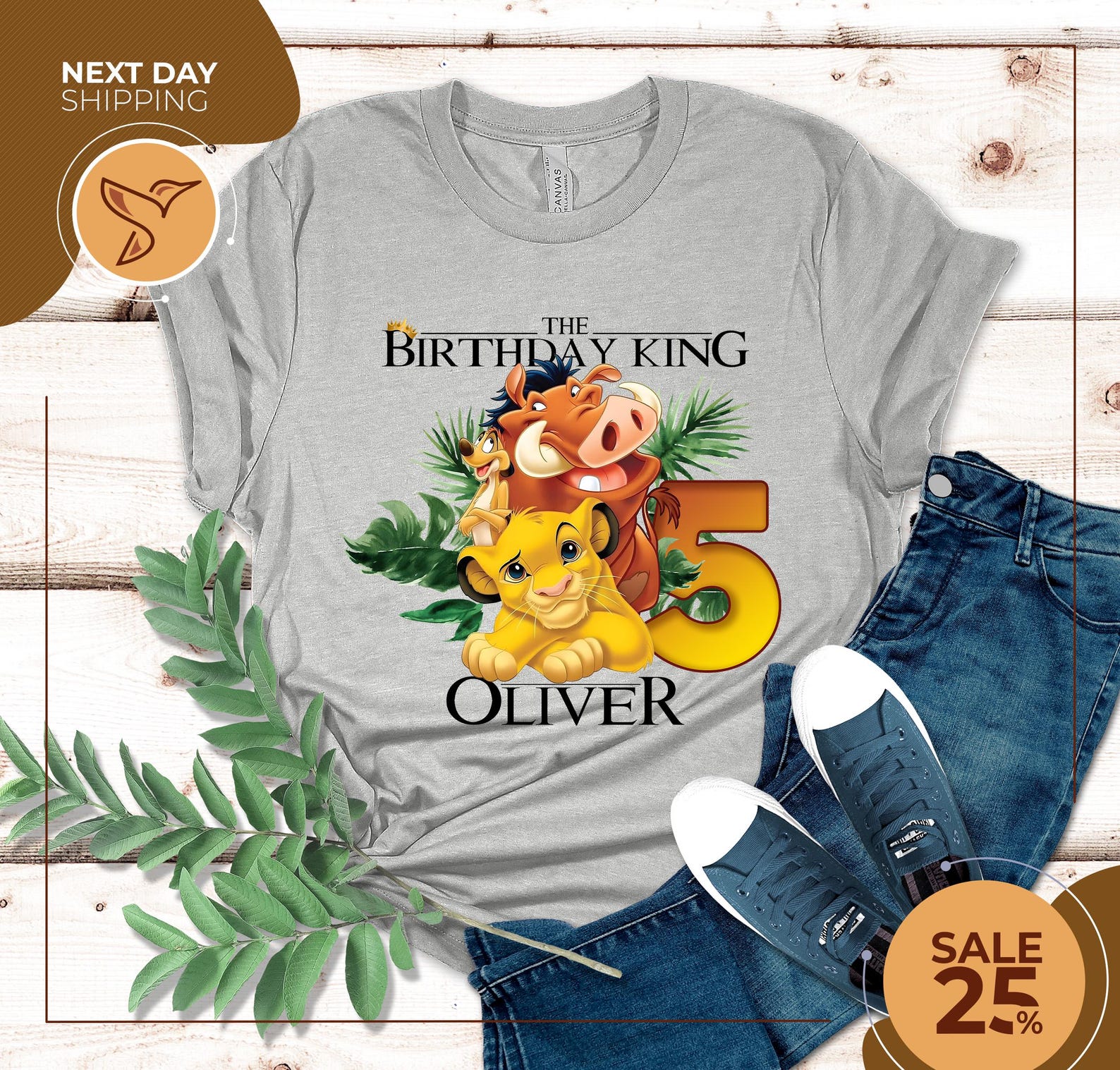 Lion King Birthday Shirt Simba Tee Matching Family Birthday Shirts ...