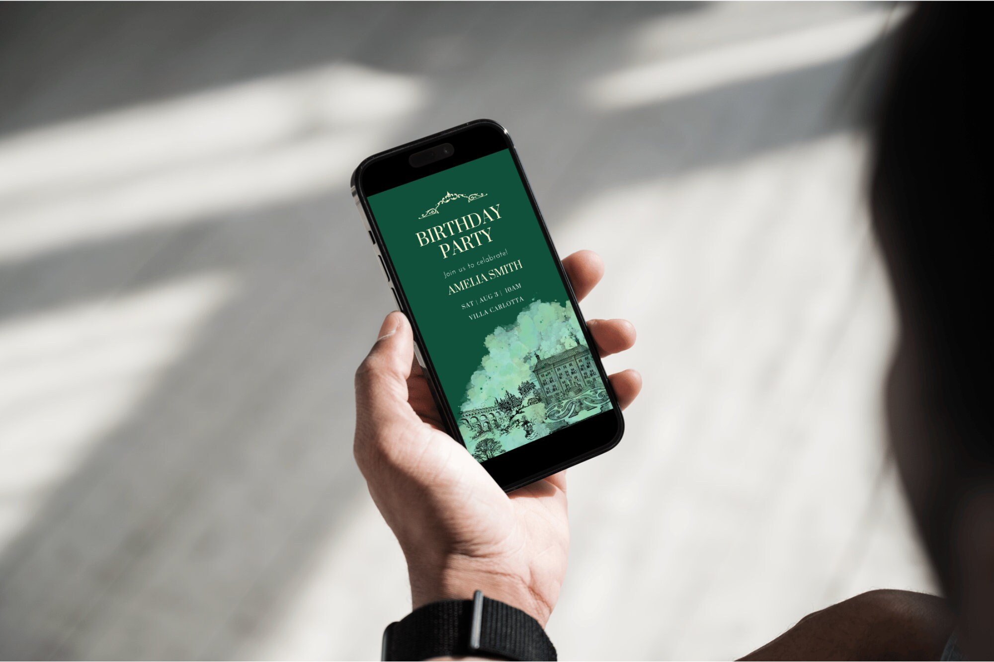 Old Money Style Printable Digital Download Classic Birthday Party ...