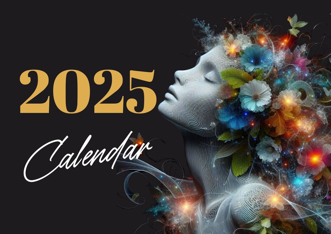 Printable Calendar 2025 With Motivation: Instant Download! Stay ...