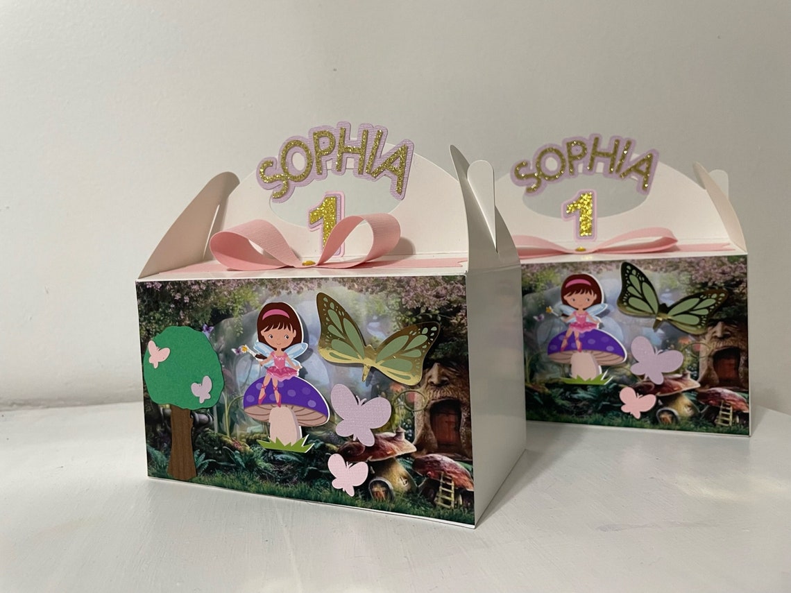 Fairy Themed Favor Boxes - Etsy