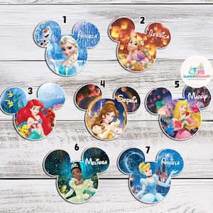 Princesses Disney Inspired Cruise Magnets Princess Cruise Magnet ...