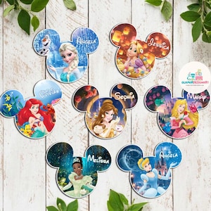 Princesses Disney Inspired Cruise Magnets Princess Cruise Magnet ...