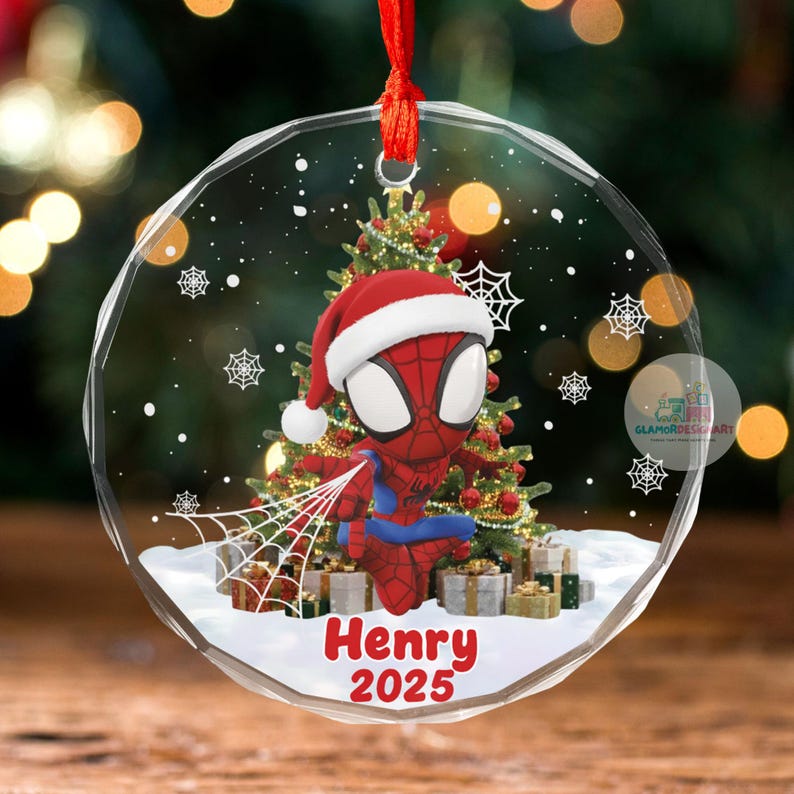 Personalized Spidey and His Amazing Friends Christmas Ornament ...