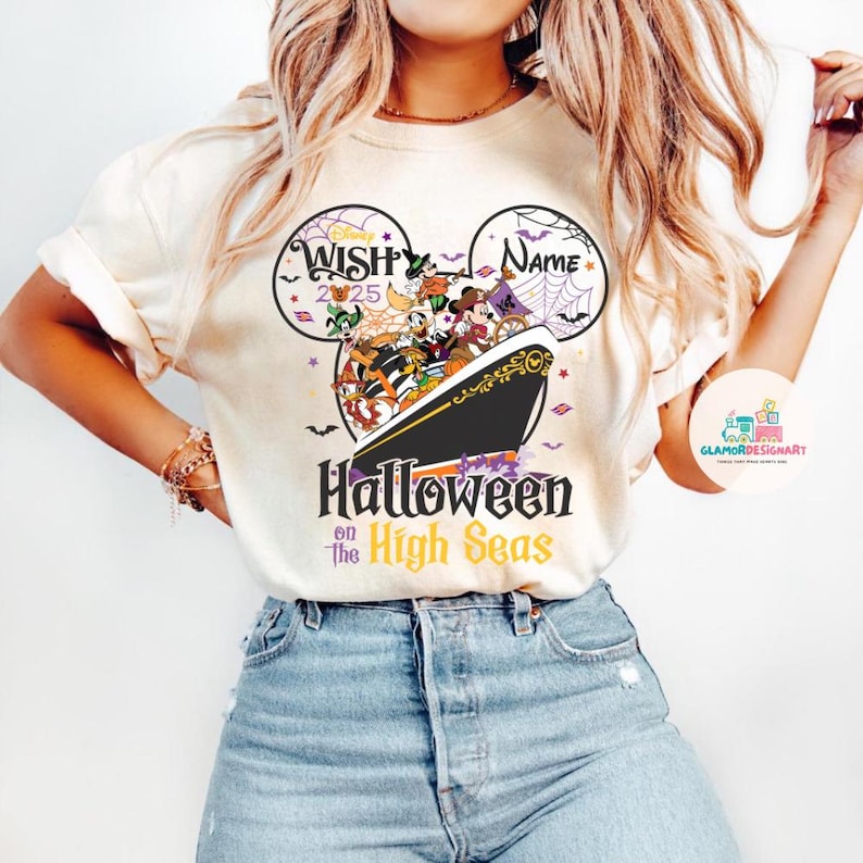 Halloween on the High Seas Shirt, Mickey and Friends Halloween Shirt ...