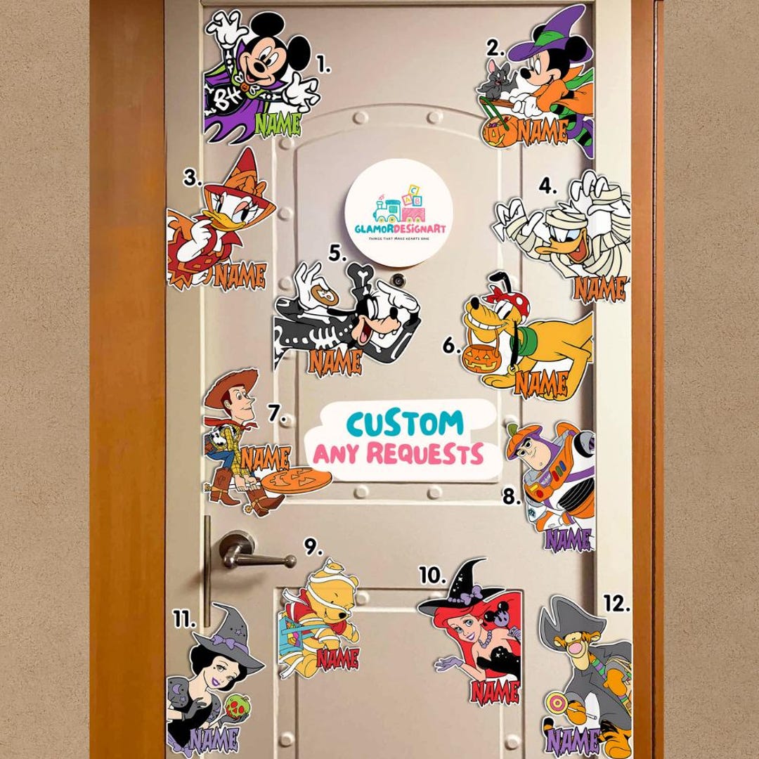 Personalized All Characters Mickey & Friends Cruise Line Halloween ...