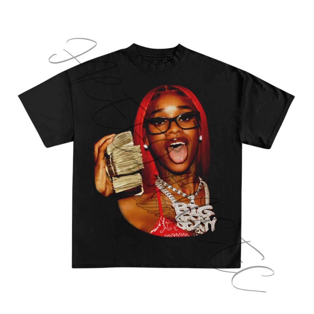 Sexyy Red Shirt - Sexyy Red 4 President - Rapper Shirt - Sexxy Red ...