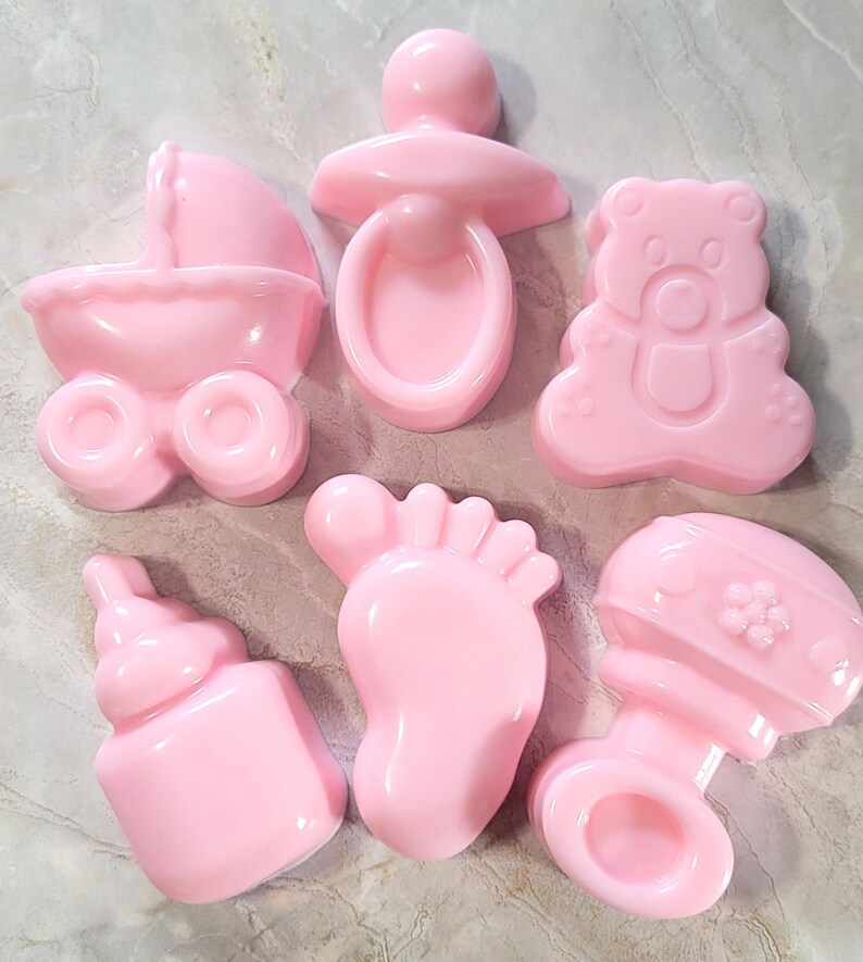 Baby Shower Baby Powder Scented Bar Soap 24pc Gift Set Party Favors ...